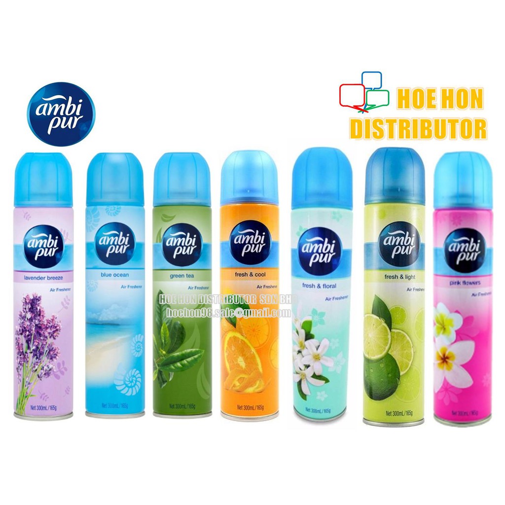 Ambi Pur Air Freshener 300ml / 165g | Shopee Malaysia