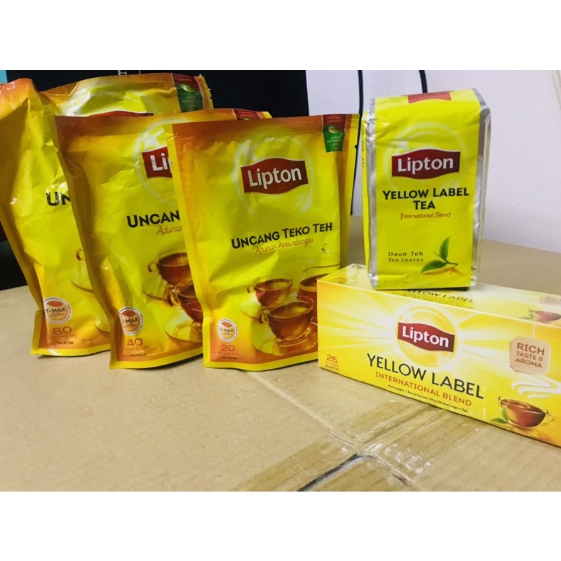 Lipton Yellow Label Tea / Lipton Tea Serbuk / Serbuk Tea /Serbuk Teh ...