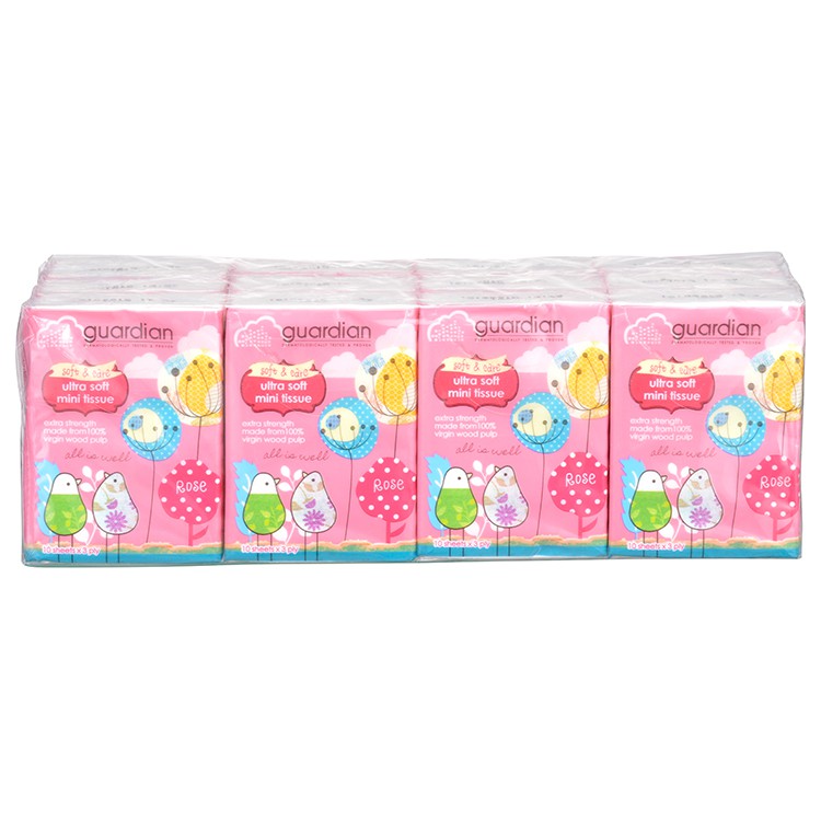 Guardian Mini Tissue Rose (12 packs x 10 sheets) | Shopee Malaysia