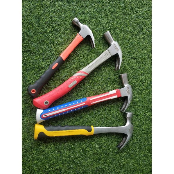 27mm Multi-purpose Heavy duty Claw hammer with Fibre handle/Tukul Cakar ...