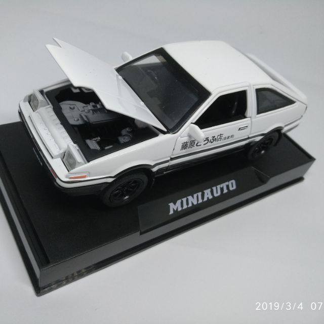 TOYOTA TRUENO AE86_Initial D Edition_1:32 Die Cast Car_Transformer ...