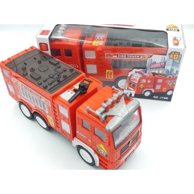 FREE BATTERY FIRE TRUCK TOYS CAR FOR KIDS LORI BOMBA. | PGMall