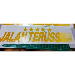 STICKER "JALAN TERUSS" ⭐⭐⭐⭐⭐ | Shopee Malaysia