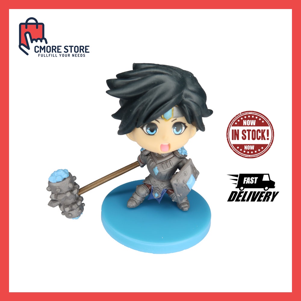 League of Legends LOL Q version Hero Taric big head small figure ...