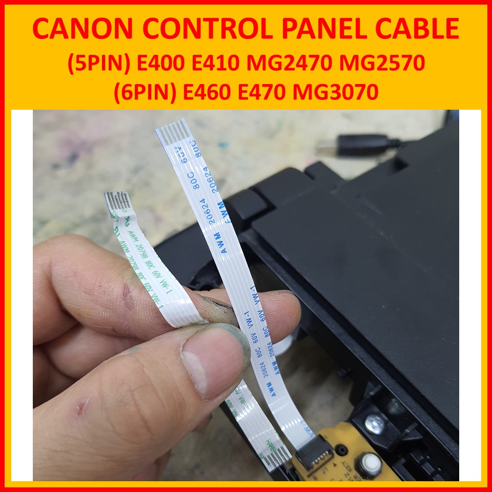 CANON CONTROL PANEL CABLE / SCANNER CABLE / ENCODER CABLE / BOTTOM ...
