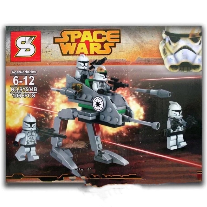 Building Blocks - Star Wars: Clone Walker Battle (SY504B) | Shopee Malaysia