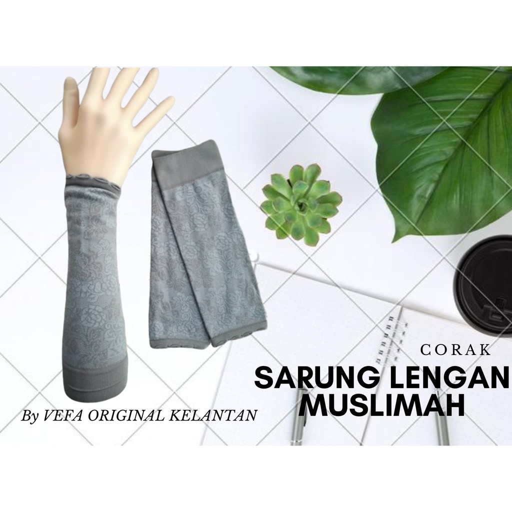 HANDSOCK MUSLIMAH CORAK | Shopee Malaysia