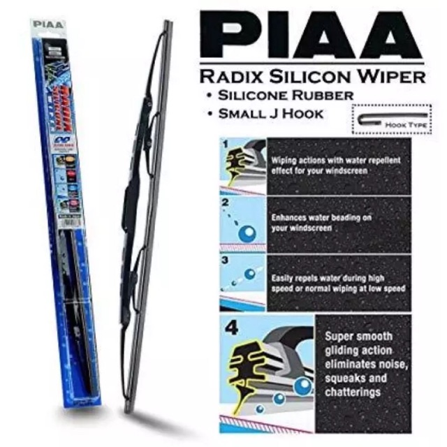 Honda City GM6 / Jazz GK5 (1 pair) - Piaa Radix Silicon Wiper | Shopee Malaysia