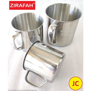 ZIRAFAH Stainless Steel Mug /Cawan Besi ( Mug Only No Cover ) | Shopee ...