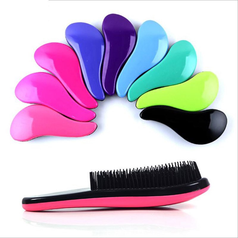 Magic Comb (BIG) Handle Tangle Detangling Comb Shower Hair Brush Salon ...