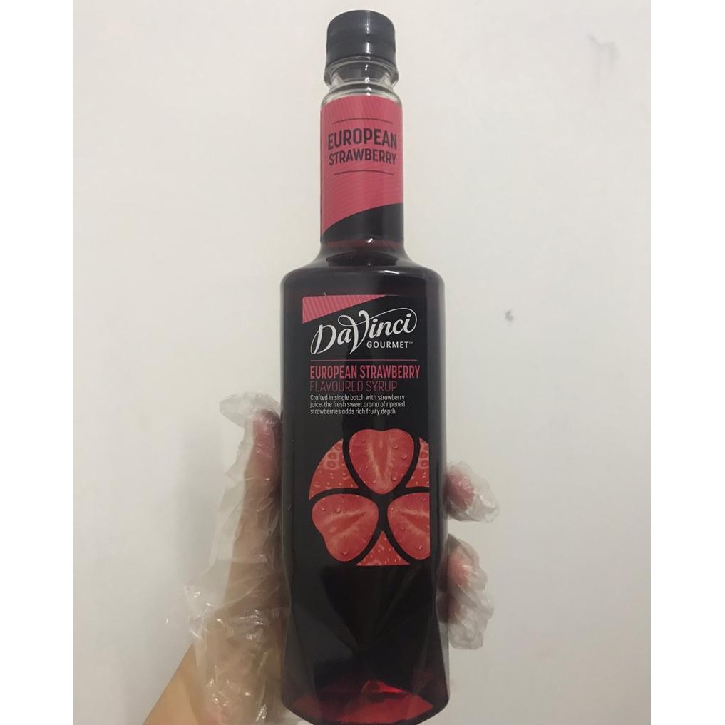 Davinci Strawberry Syrup | Shopee Malaysia