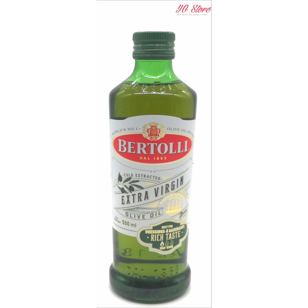 Bertolli Extra Virgin Olive Oil (500ml) | Shopee Malaysia