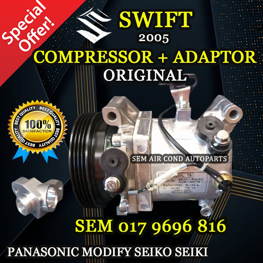 SUZUKI SWIFT SPORT 2005-2010 YEAR PANASONIC MODIFY SEIKO SEIKI ORIGINAL ...