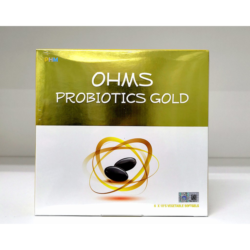 OHMS PROBIOTICS 10 SOFTGELS | Shopee Malaysia