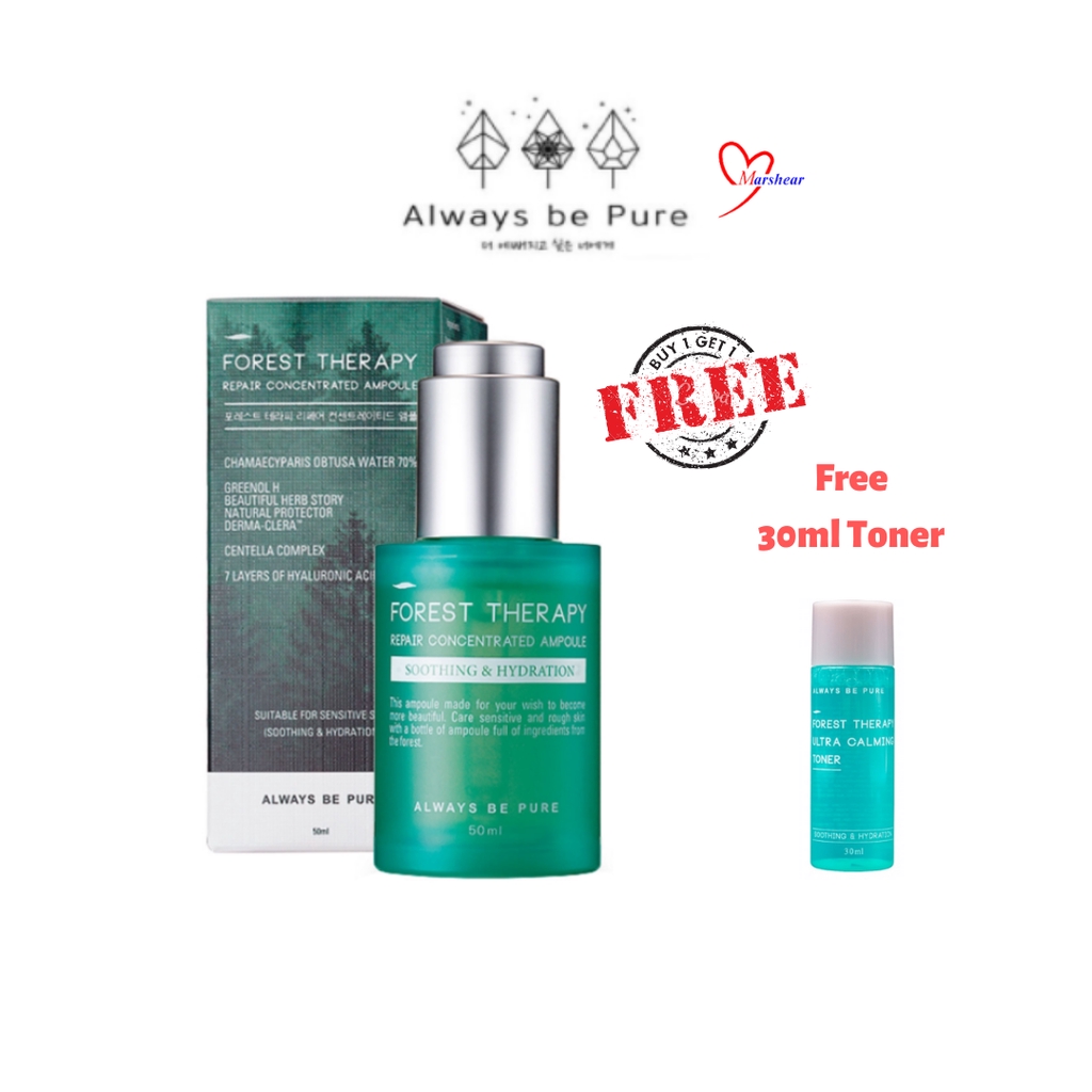 Always Be Pure Forest Therapy Repair Concentrated Ampoule 12ml x2 ...