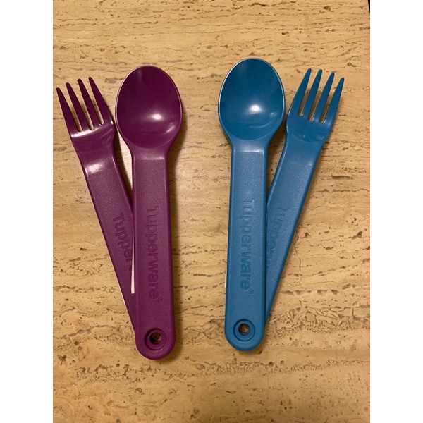 tupperware cutlery 1 set ( 1 spoon 1 fork) | Shopee Malaysia