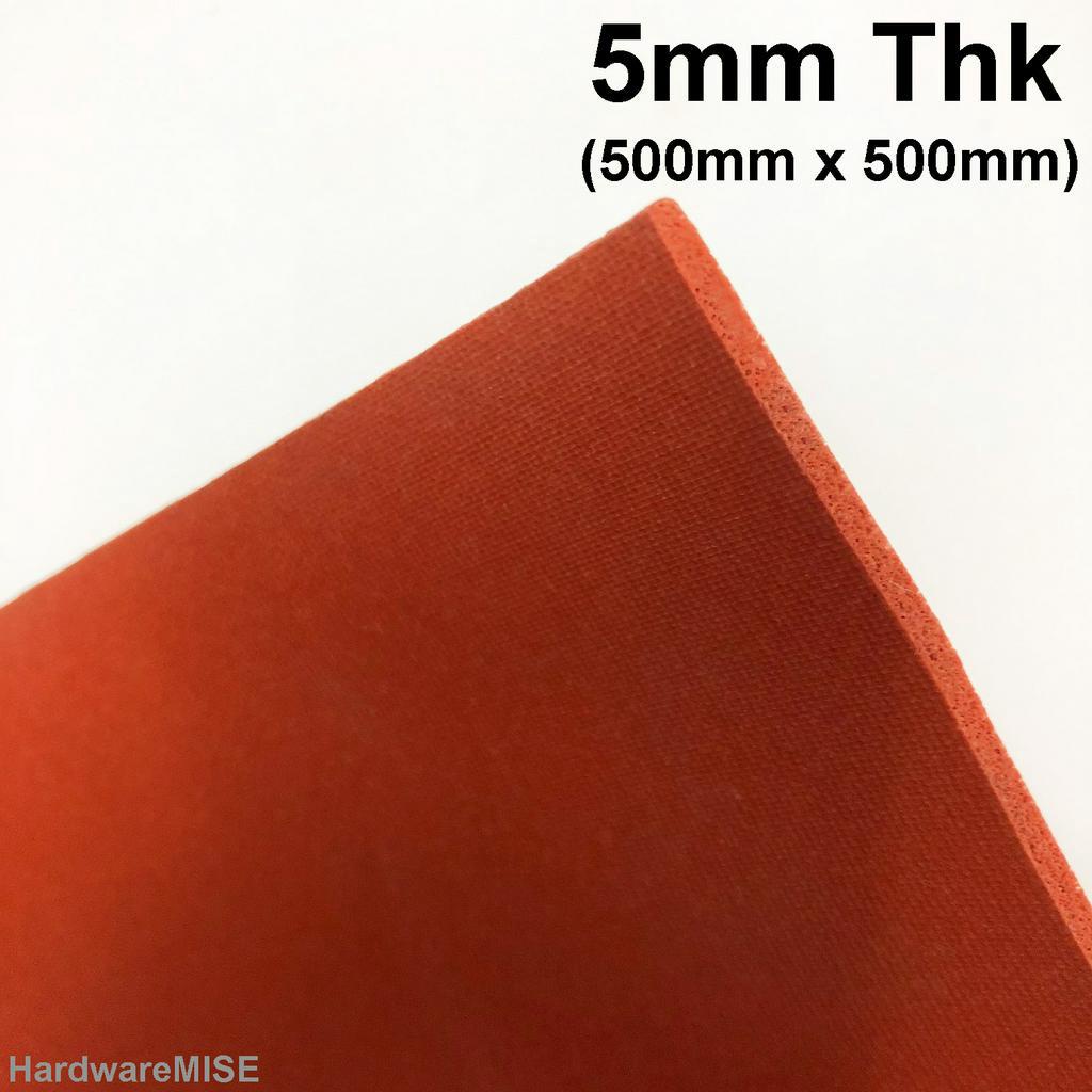 Red Silicone Sponge Rubber Sheet Closed Cell Silicone Foam Gasket Rough ...