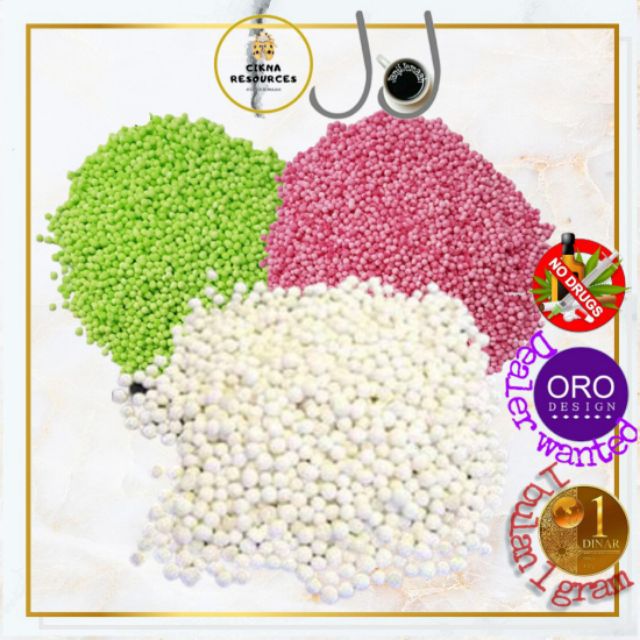 Sagu Halus Sago Besar Merah Hijau 500g | Shopee Malaysia