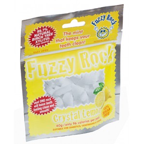 [Made in UK] Fuzzy Rock Crystal - Lemon / Coolmint / Peach / Bubblegum ...