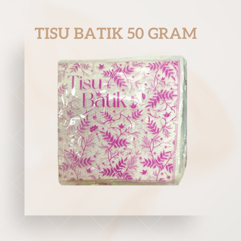 Tisu Batik Paper Serviette Tissue 50g [Ready Stock] | Shopee Malaysia