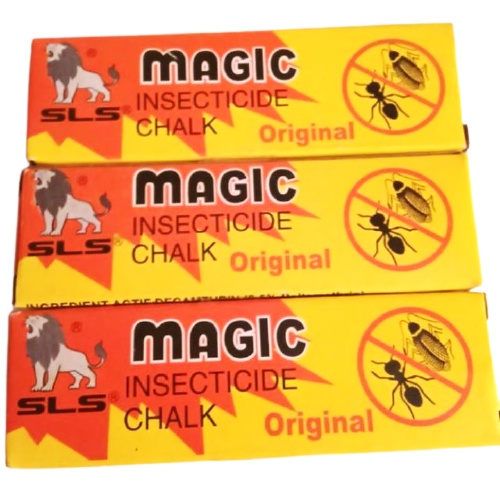 Magic Insecticide Cockroach Killer Ant Insect Repellent Chalk (2pcs ...