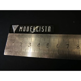 Modellista Skirting Logo Emblem Modellista VellFire Alphard Toyota ...