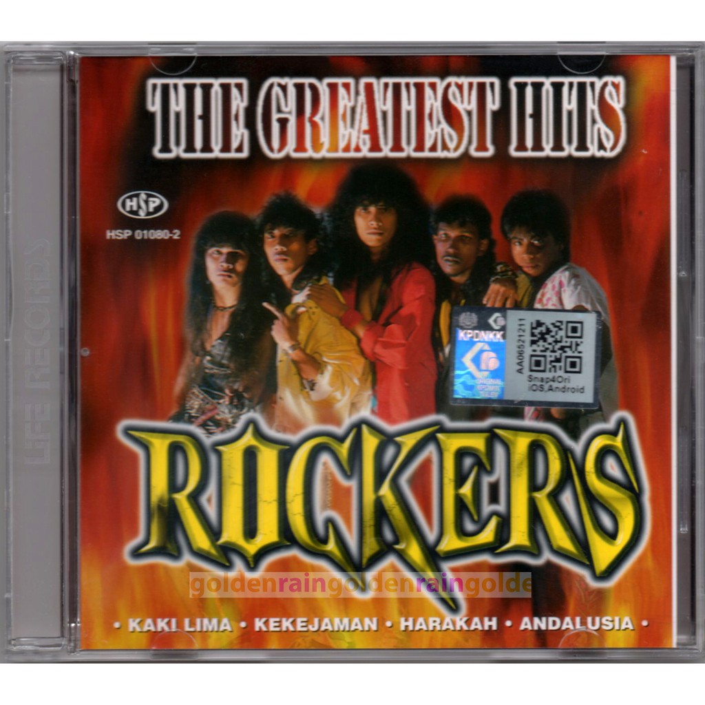 ROCKERS - The Greatest Hits 1999 LIFE RECORDS ORIGINAL CD | Shopee Malaysia
