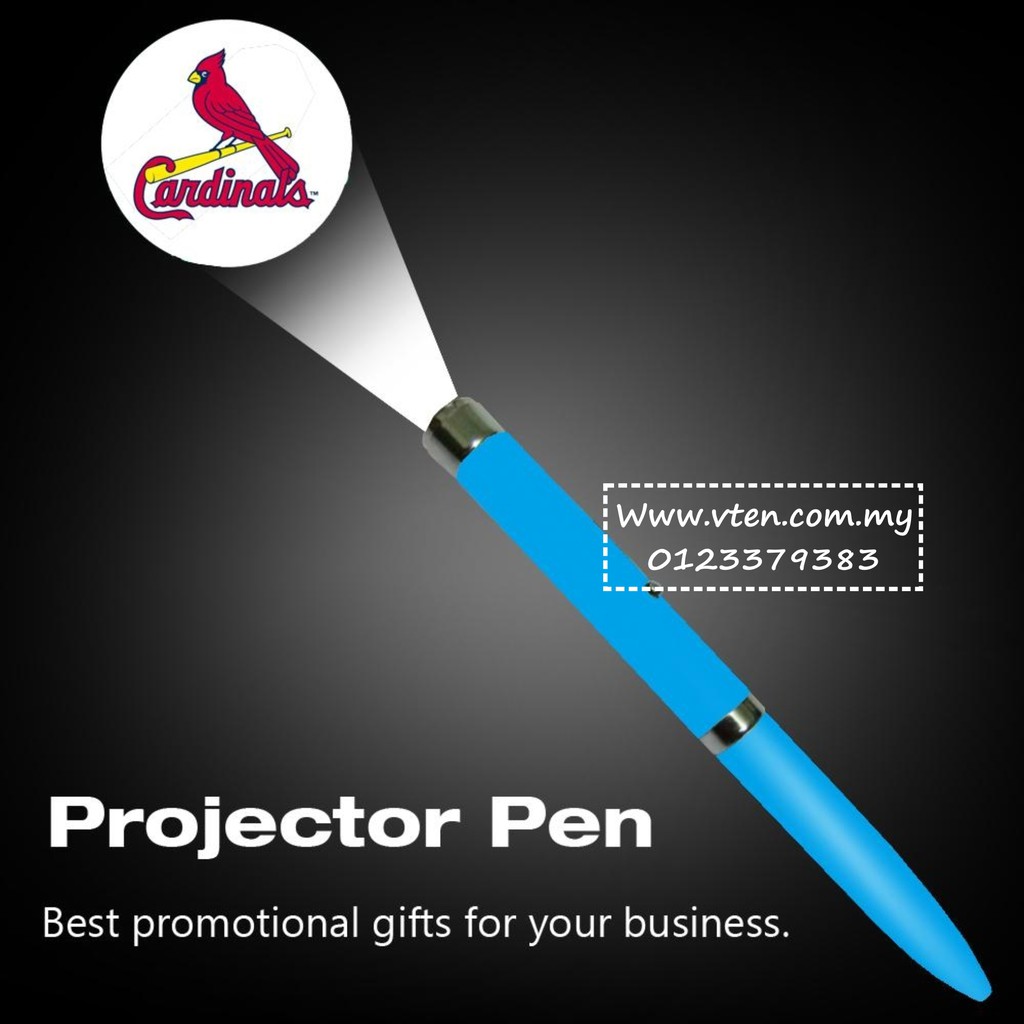 Custom made Logo Projector Pen Advertisement Customize Logo Branding ...