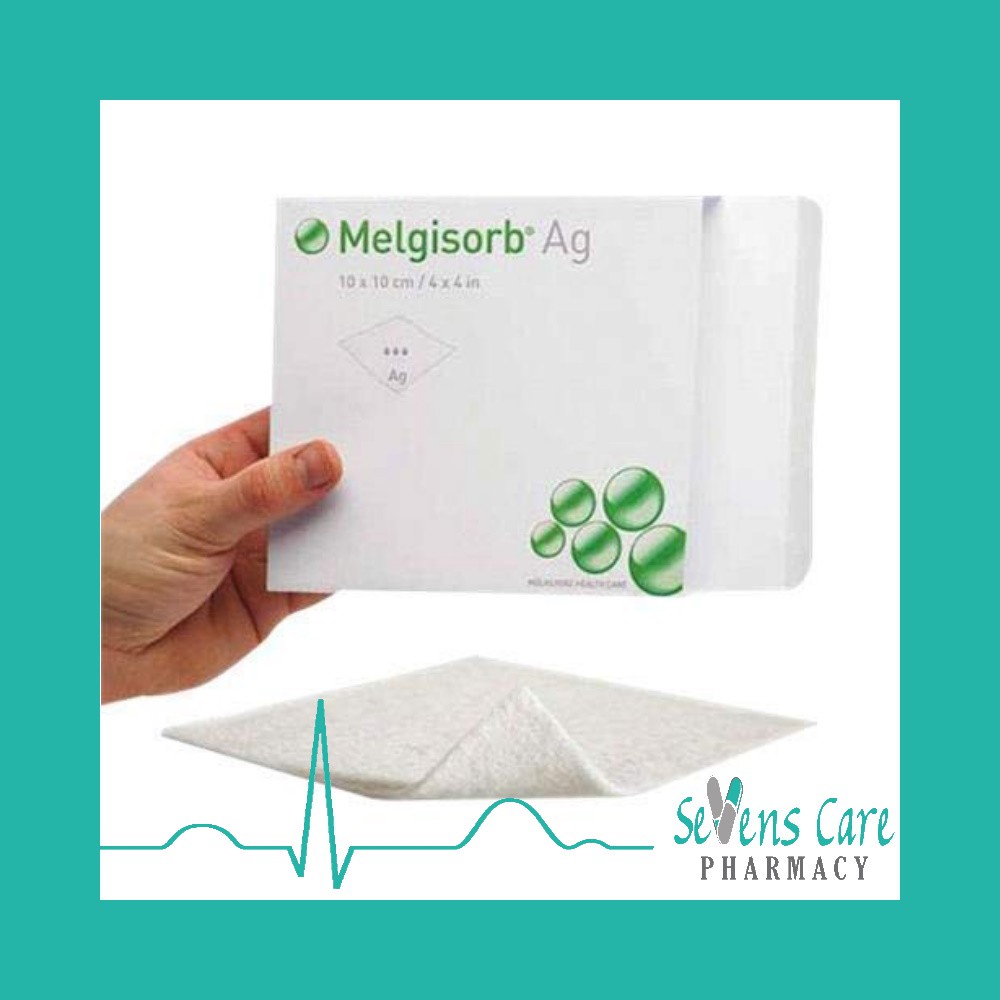 MELGISORB AG 10X10CM (1 PCS) (wound dressing) | Shopee Malaysia