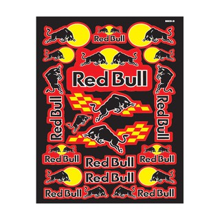 45cmX32cm Red Bull Helmet Graphic Bike Sticker | Shopee Malaysia