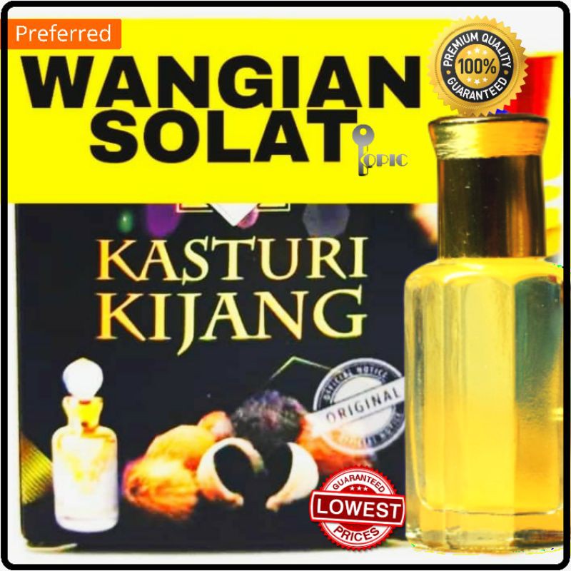 Minyak Wangi Kasturi Kijang Asli Wangian Sunnah Viral perfume Harian ...