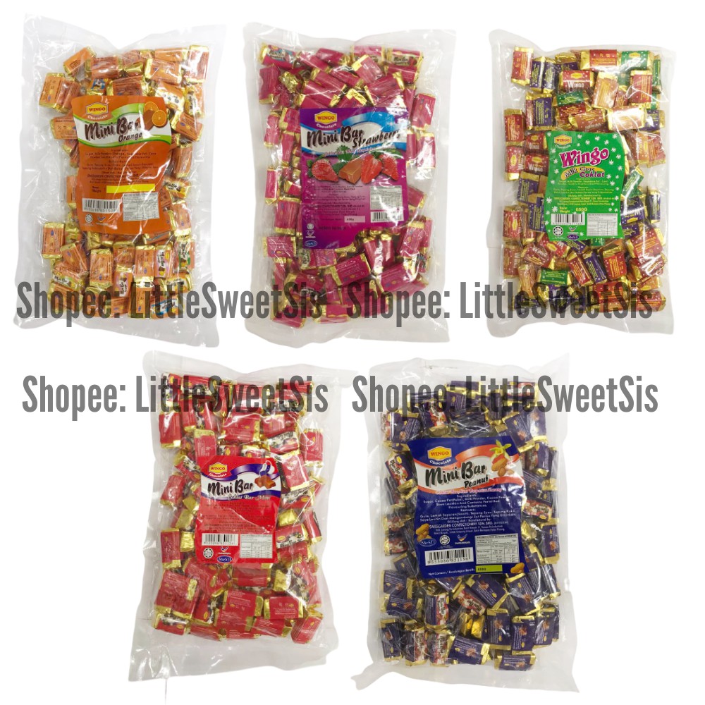 WINGO MINI GOLDEN CHOCOLATE BAR [600G] | Shopee Malaysia