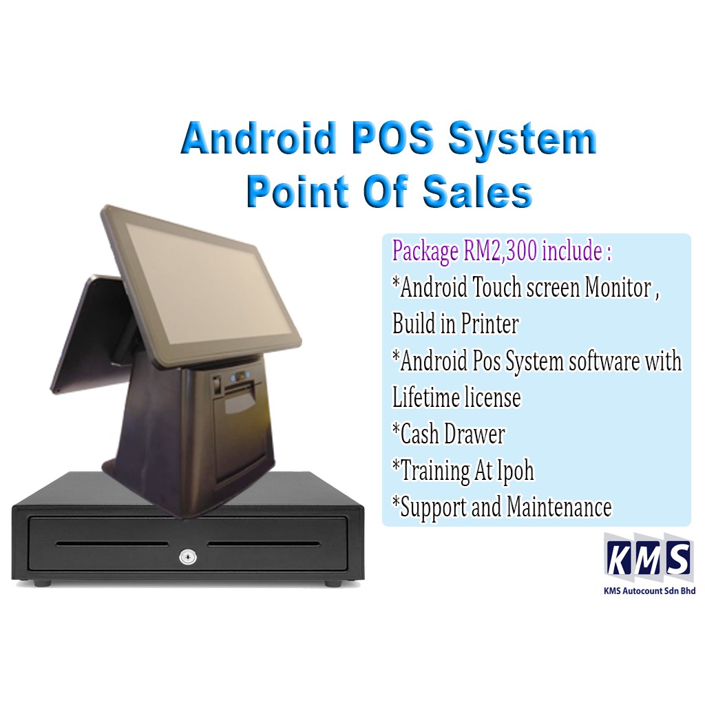 Android POS System Point Of Sales Package Dualscreen Monitor | Shopee ...