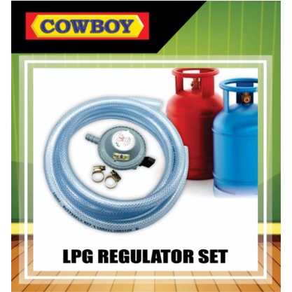 GETAH GAS SET W/SIRIM LPG / HPG Regulator with Transparent Hose & Hose ...