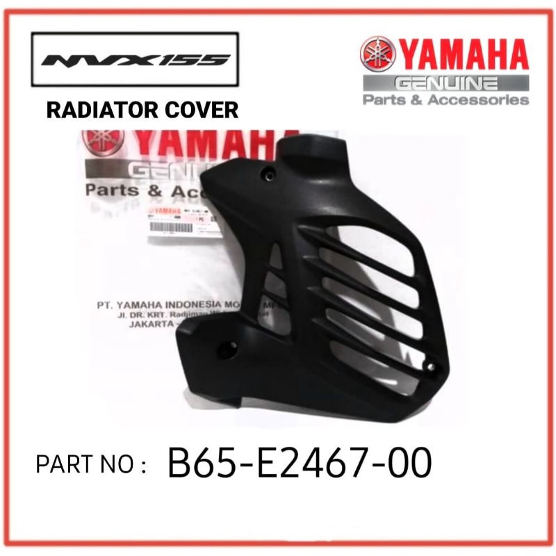 Radiator Cover Yamaha Scooter NVX 155 100% HLY Original Yamaha | Shopee ...