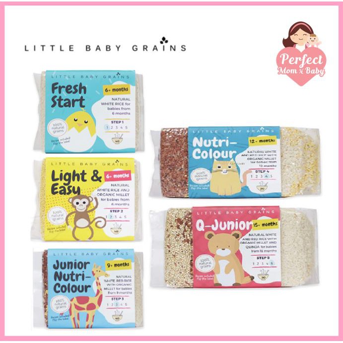 Little Baby Grains Baby Rice ( From 6 / 9 / 12 / 15 Months ) | Shopee ...