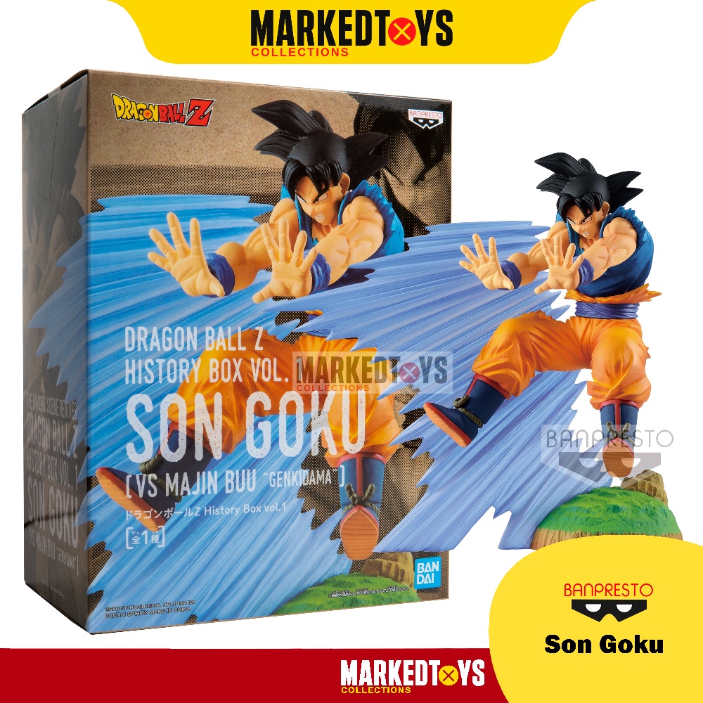 Dragon Ball Z Son Goku History Box Volume 1 Banpresto Original Figures ...