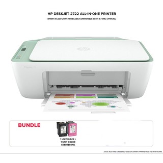 HP DeskJet 2722 All-in-One WIFI Printer (SCAN/PRINT/COPY/WIRELESS ...