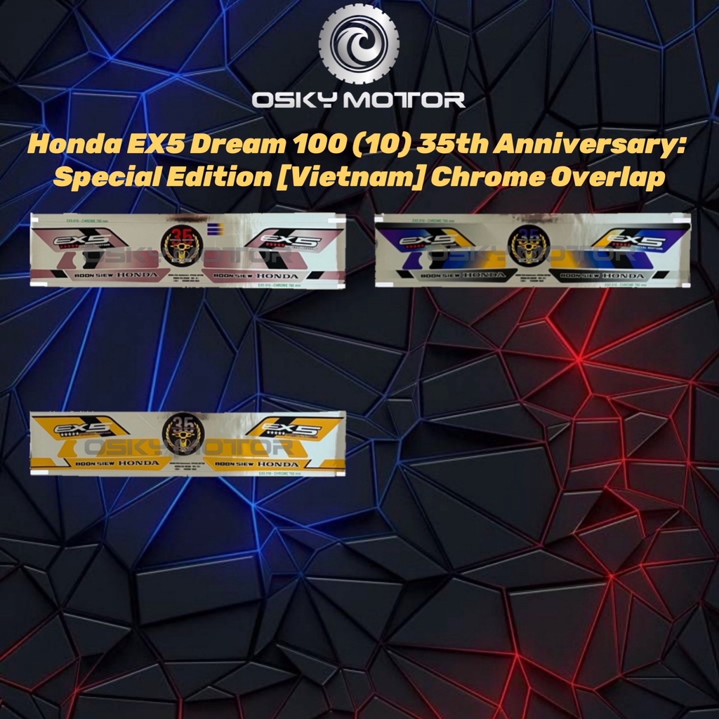 Honda EX5 Dream 100 (10) 35th Anniversary: Special Edition [Vietnam ...
