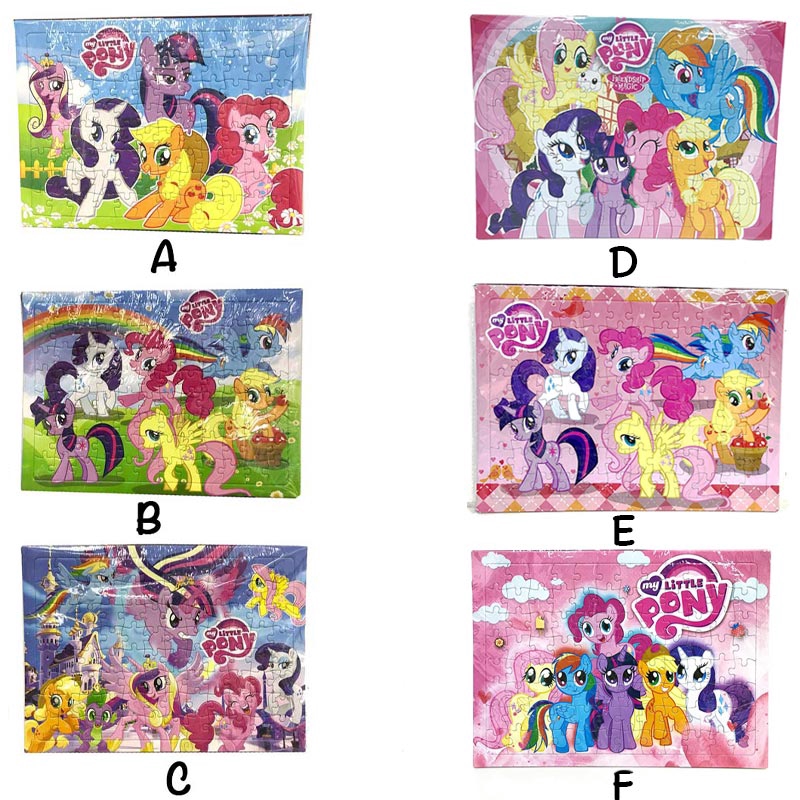 Pony Jigsaw Puzzle Game Toys for Girls KIds (96pcs) | Shopee Malaysia