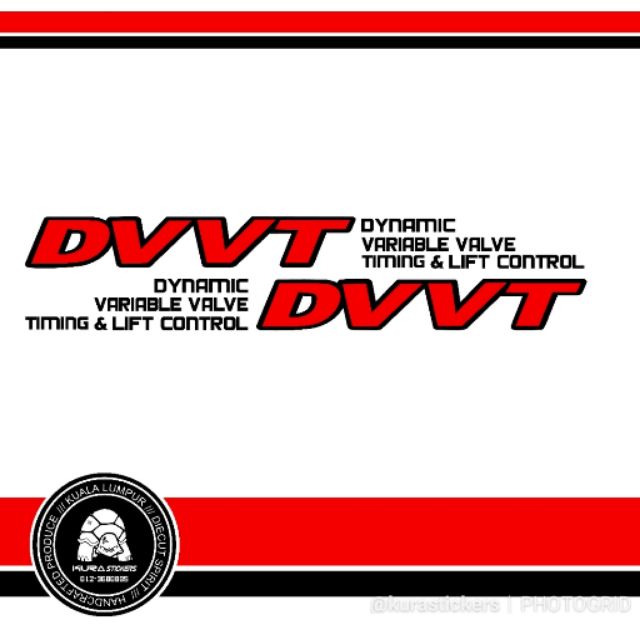 Dvvt Alza infinite car Sticker. / Sticker kereta Dvvt Alza infinite ...