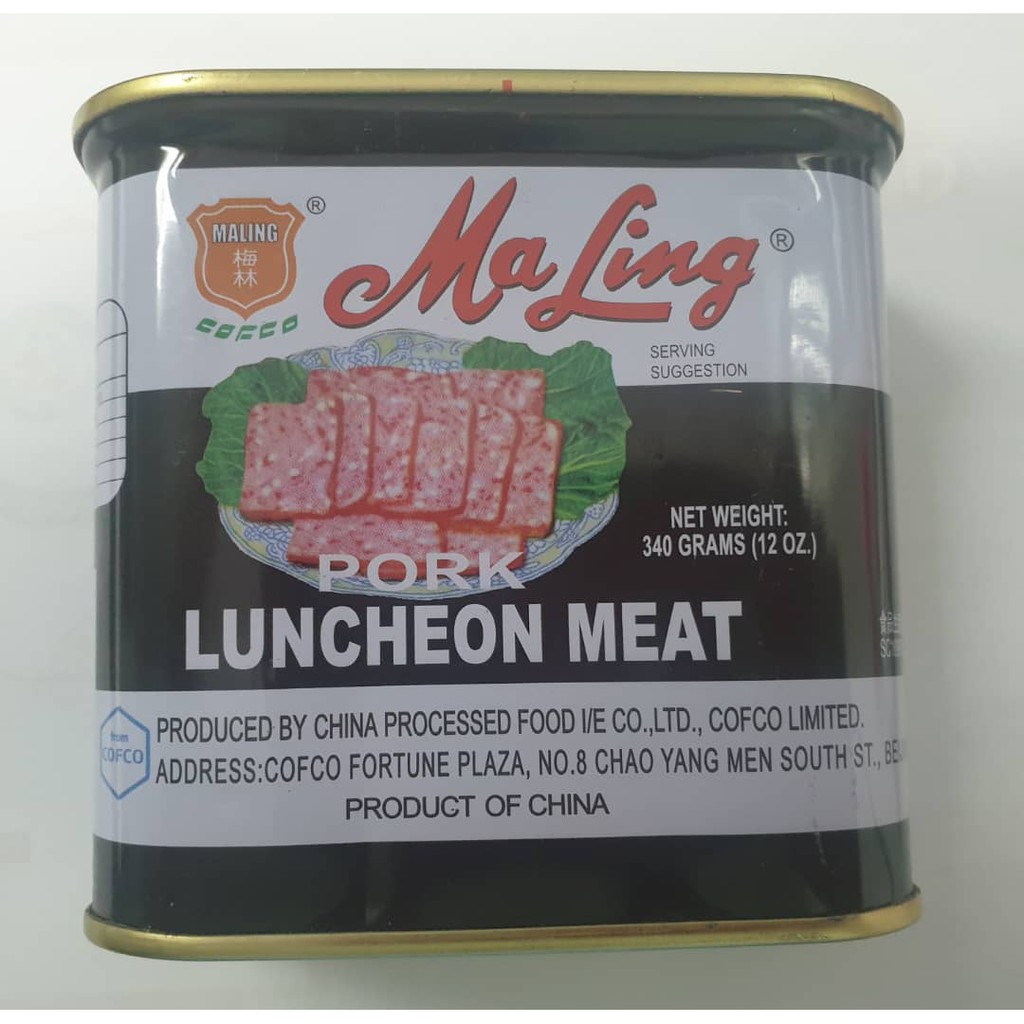Original Ma Ling Pork Luncheon Meat | Shopee Malaysia