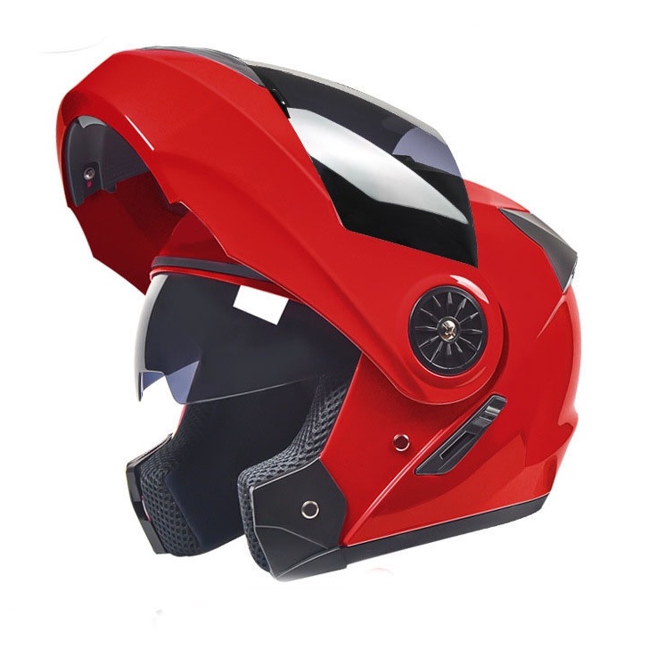 (READY STOCK KL )Flip up Helmet 106 Double Lens Modular MotorcycleBuilt ...