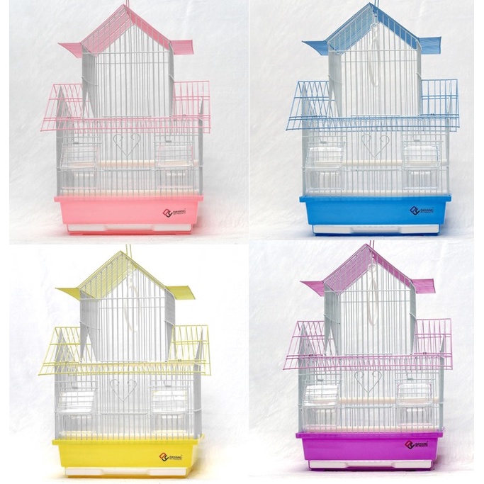 Cute Bird Cage Budgie Bird Cage Mini Bird Cage Small Bird Cage Sangkar ...