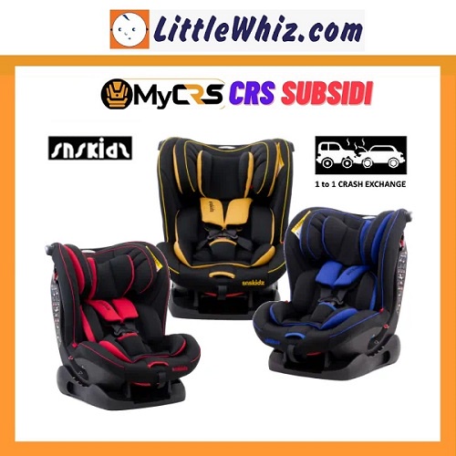 snskidz: Sport Plus Convertible Car Seat (1to1 Crash Exchange) | Shopee ...