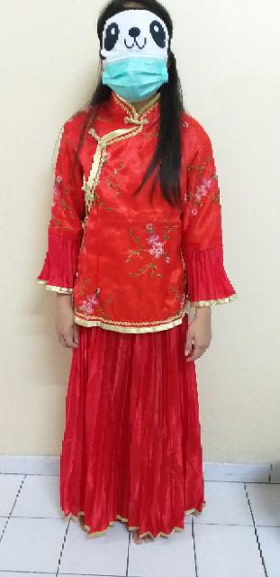 Ready Stock Floral Embroidery Cheongsam Tang Suit Women's clothing Top ...