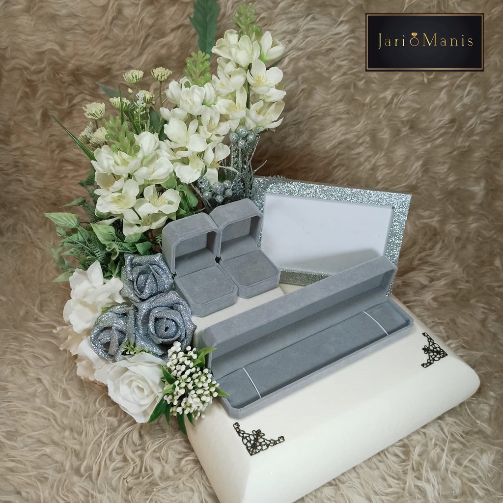 02 Tapak Gubahan Hantaran Perkahwinan 1 unit Complete set (FLOWER THEME ...