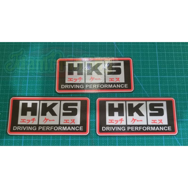 Stiker HKS driving performance | Shopee Malaysia