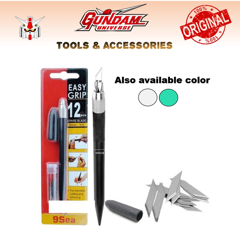 Gundam Tool Hobby Carving Tools Hobby Craft Knife Easy Grip 12 pcs ...