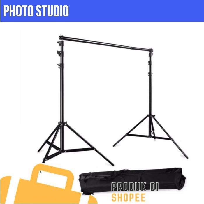 Portable Backdrop Photo Shoot Studio 2M x 2M Adjustable Stand 2*2M ...